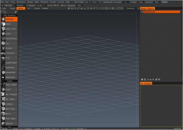 Retopology - 3DCoat Documentation