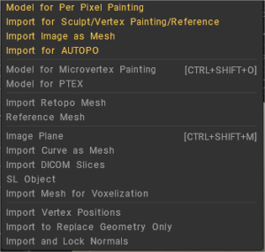 File - 3DCoat Documentation