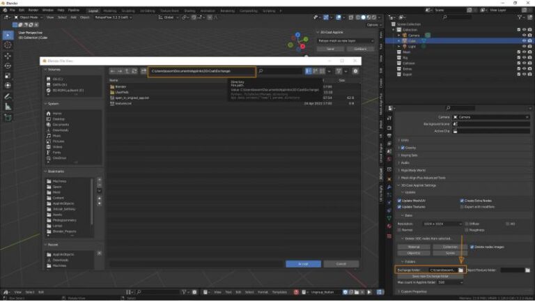 Blender 4.2/3/4/5 applink - 3DCoat Documentation